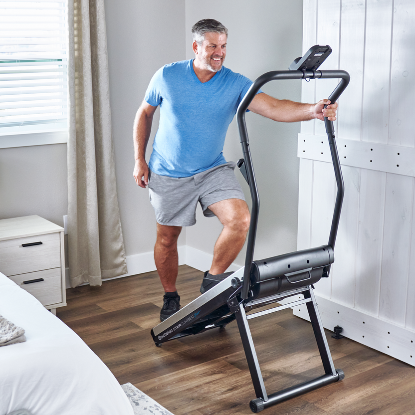 "The Stair Climber was a revelation for me. It was gentle on my knees ...